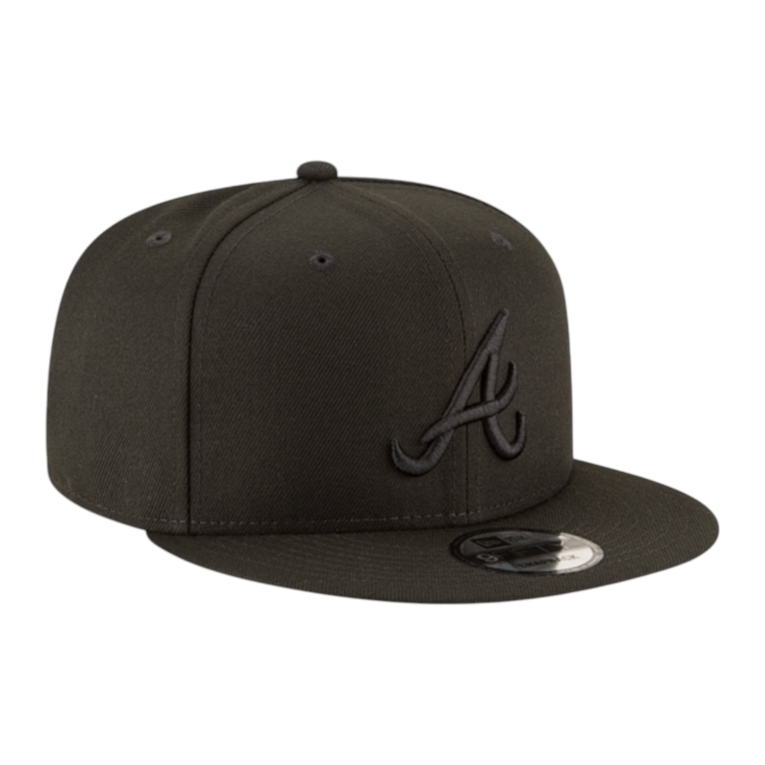NEW ERA: Braves Basic Black Snap Back 11591084 – On Time Fashions